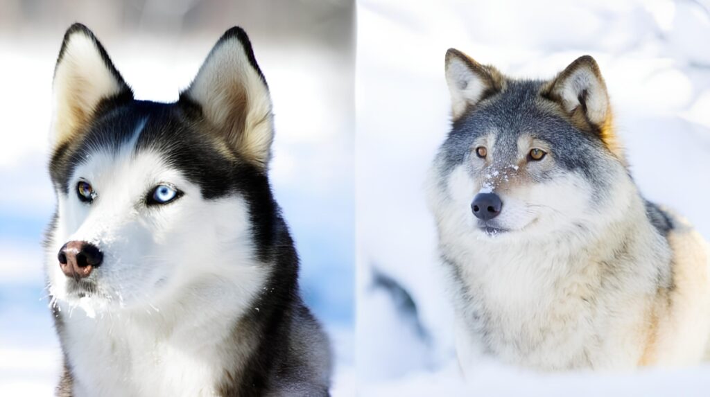 Understanding the Key Differences Between Husky and Wolf